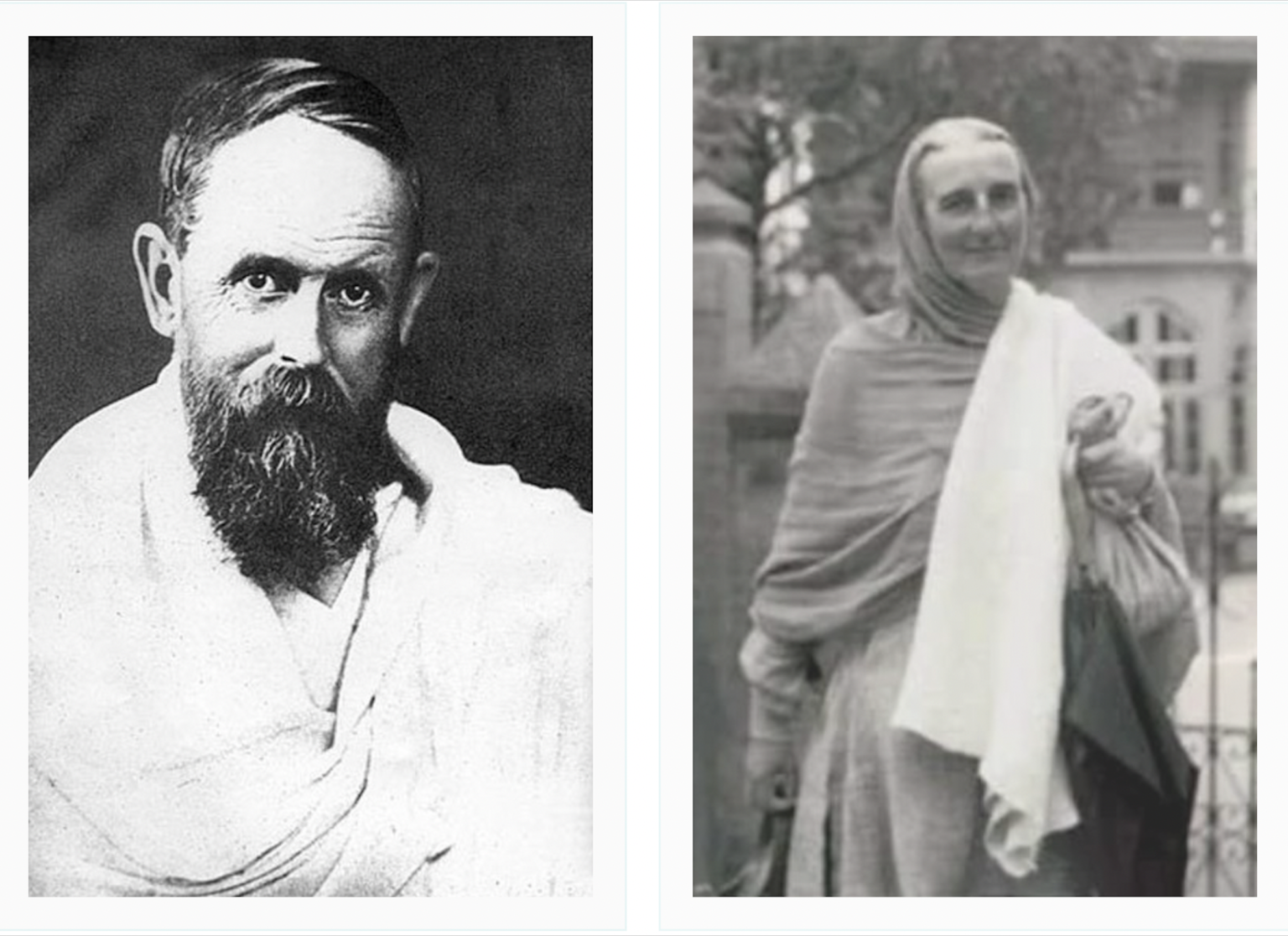 Charles Freer Andrews & Madeleine Slade - Cross Cultural Solidarity