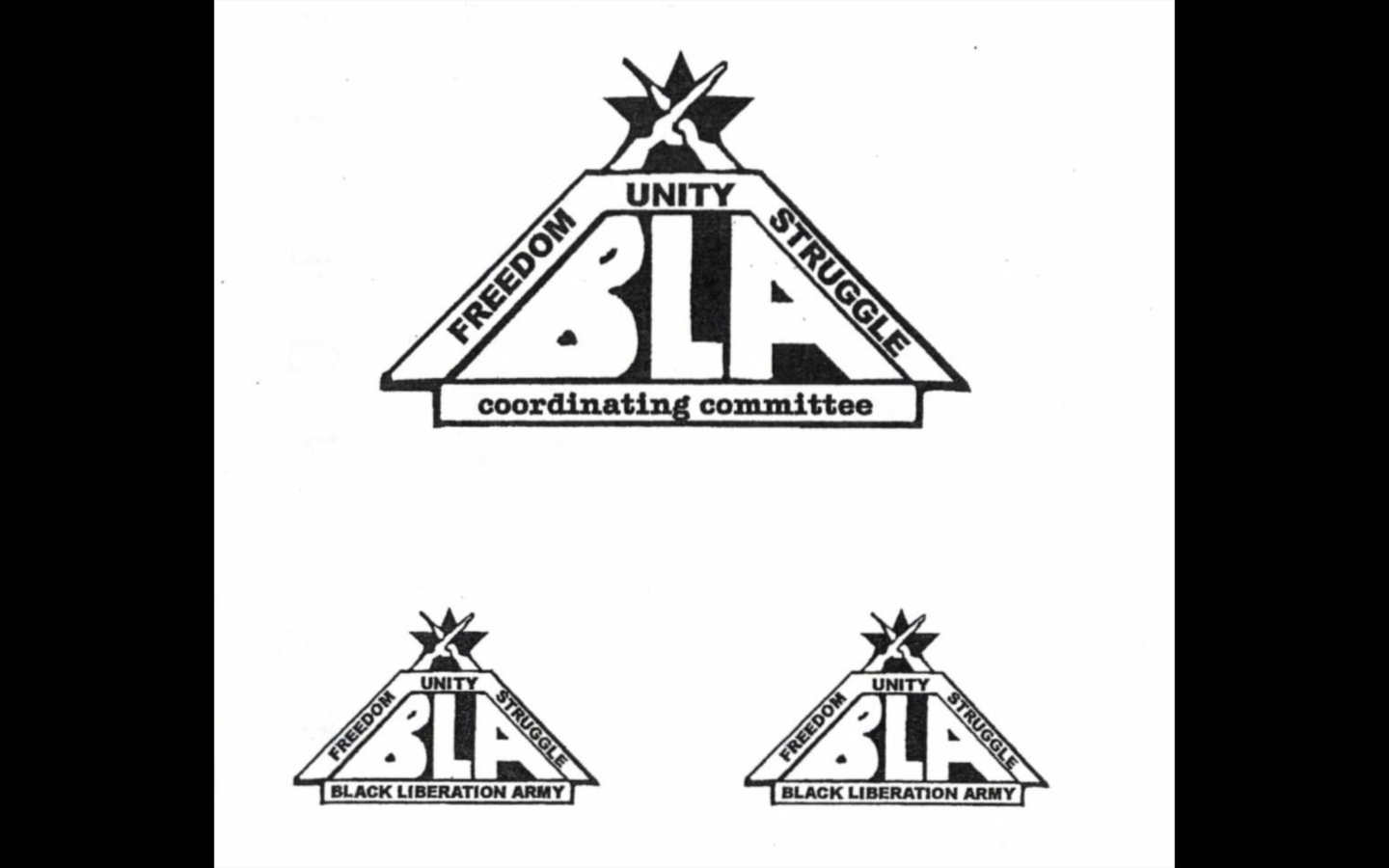 The Black Liberation Army - Cross Cultural Solidarity